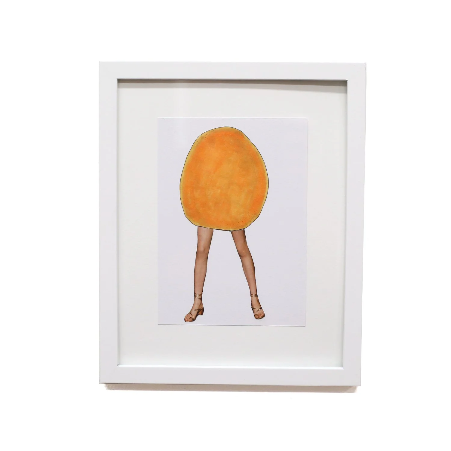 Orange Blob by Rebecca Blume Rothman — practical art
