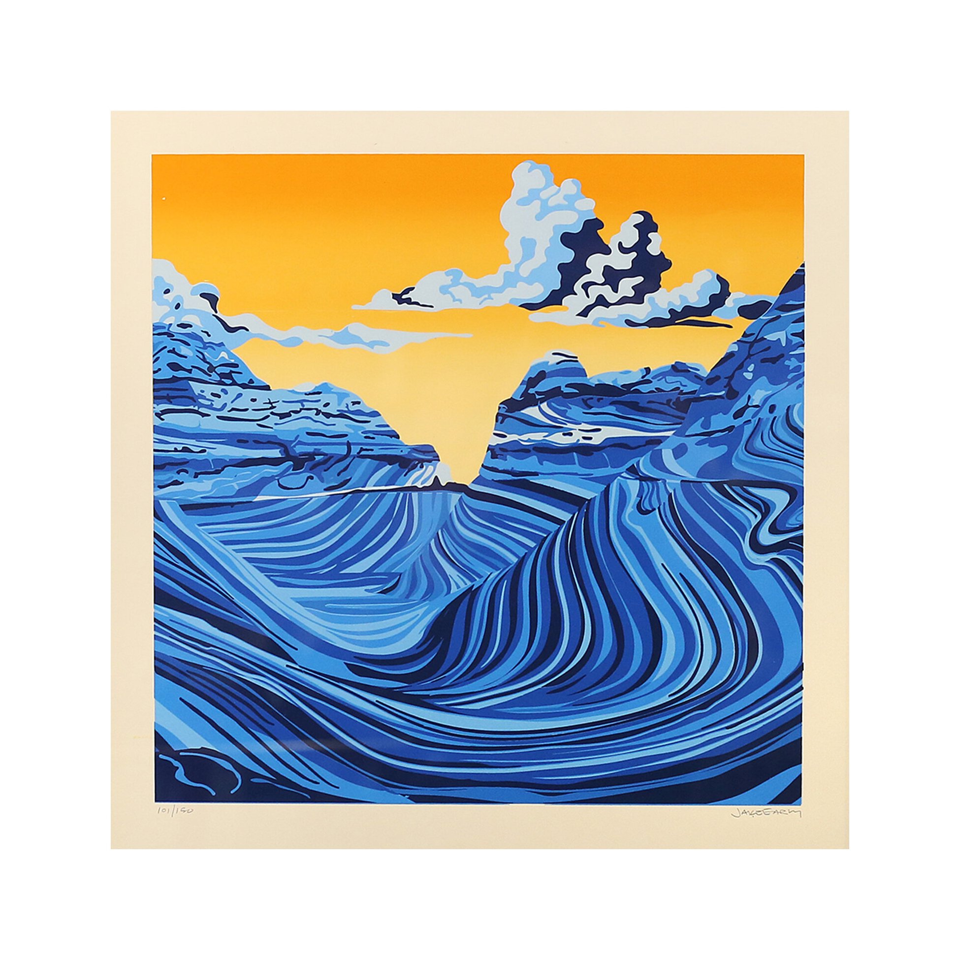 Wave Art Print