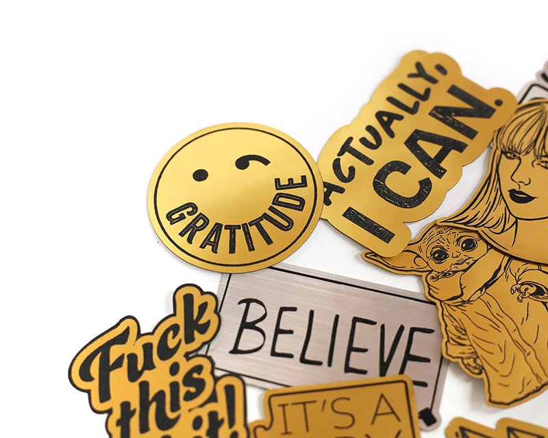 Gratitude Sticker by Would Could — practical art