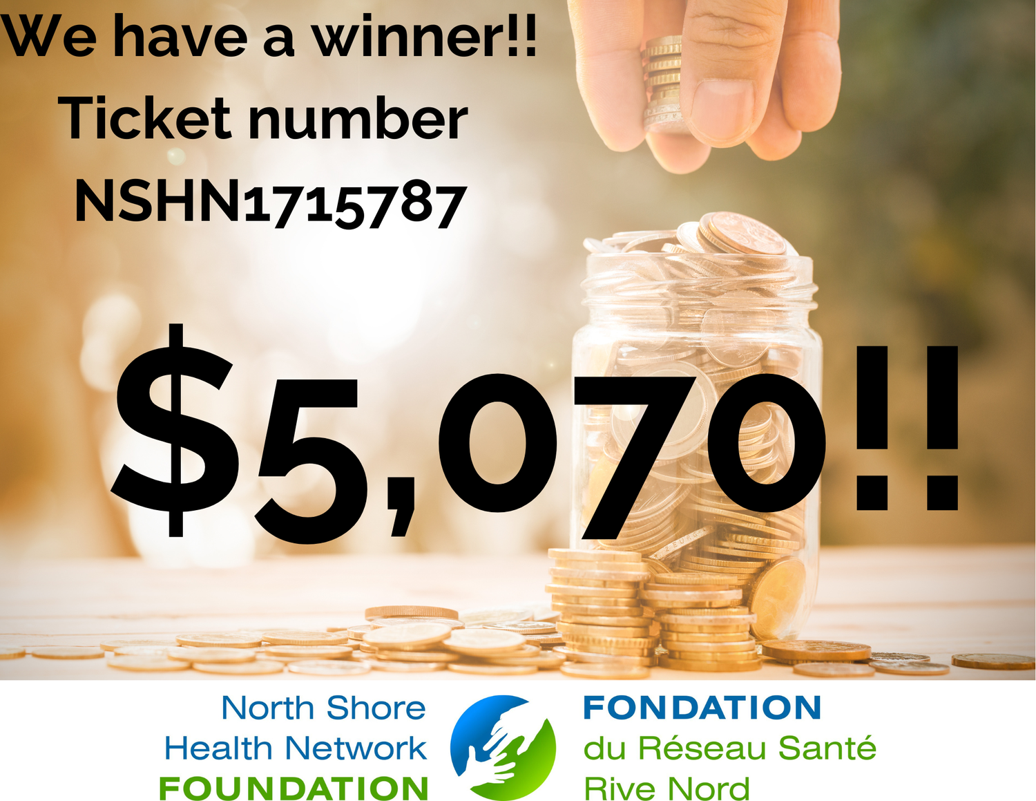 North Shore Health Network Foundation-NSHN 50/50