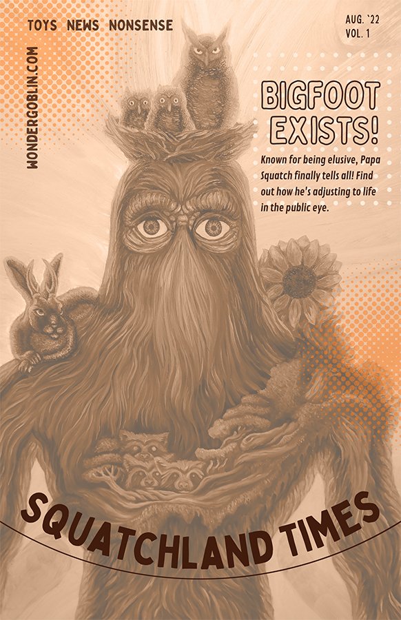 PAPA SQUATCH Deluxe Set No. 1 — WONDER GOBLIN