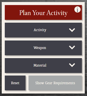 Interactive Gear Checker — HEMAA