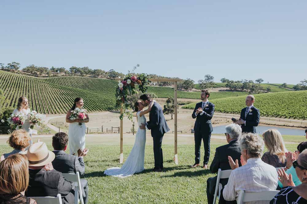 Ada & Leigh - Longview Vineyard — Adelaide Marriage Celebrant Camille ...