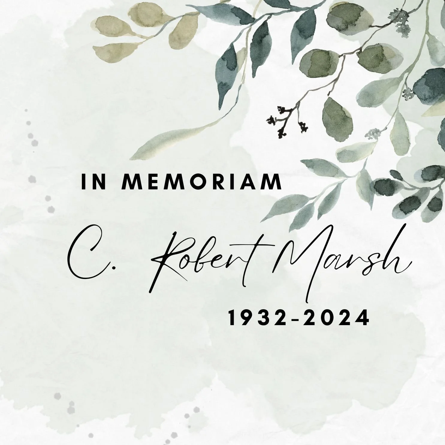 Remembering Bob Marsh — Theological Horizons