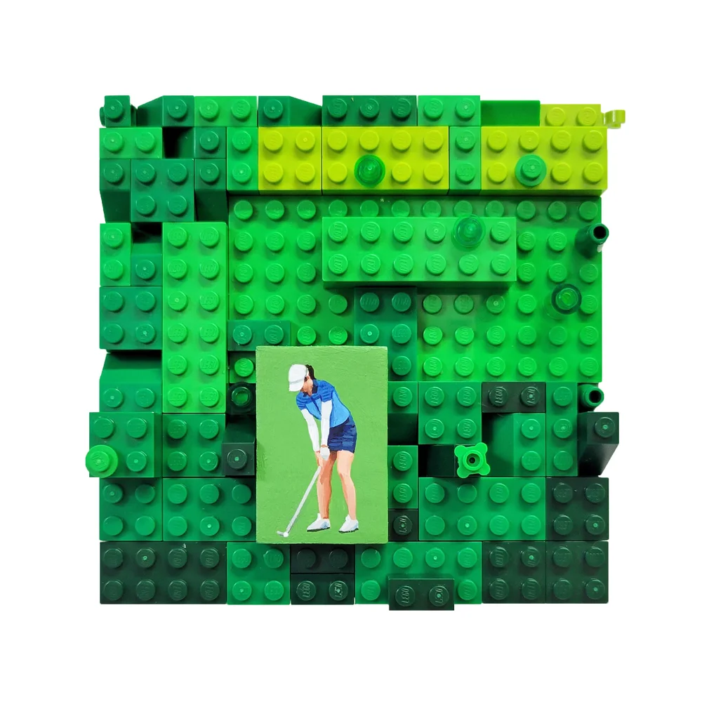 Lego Green Background