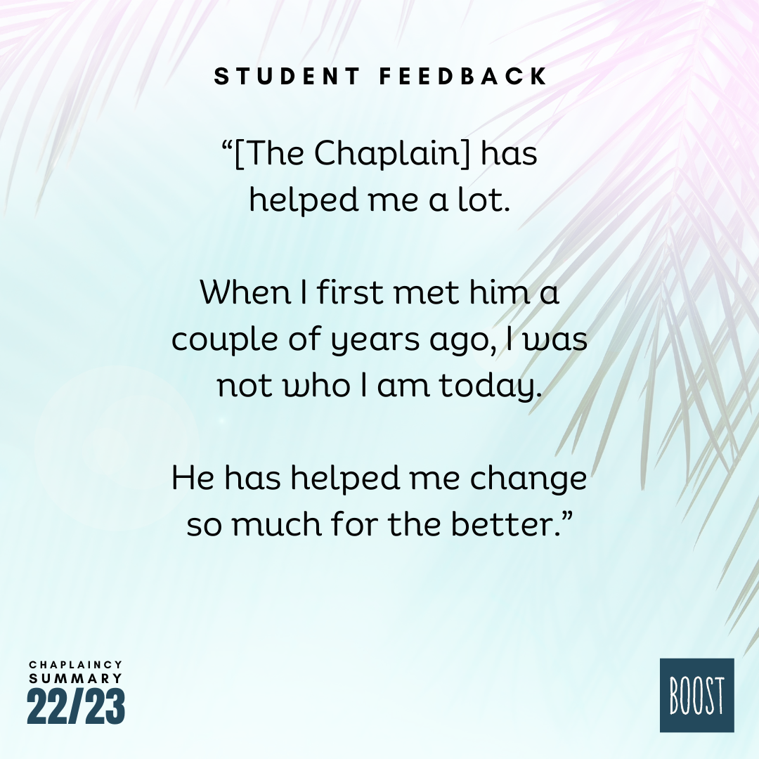 Our Impact — BOOST