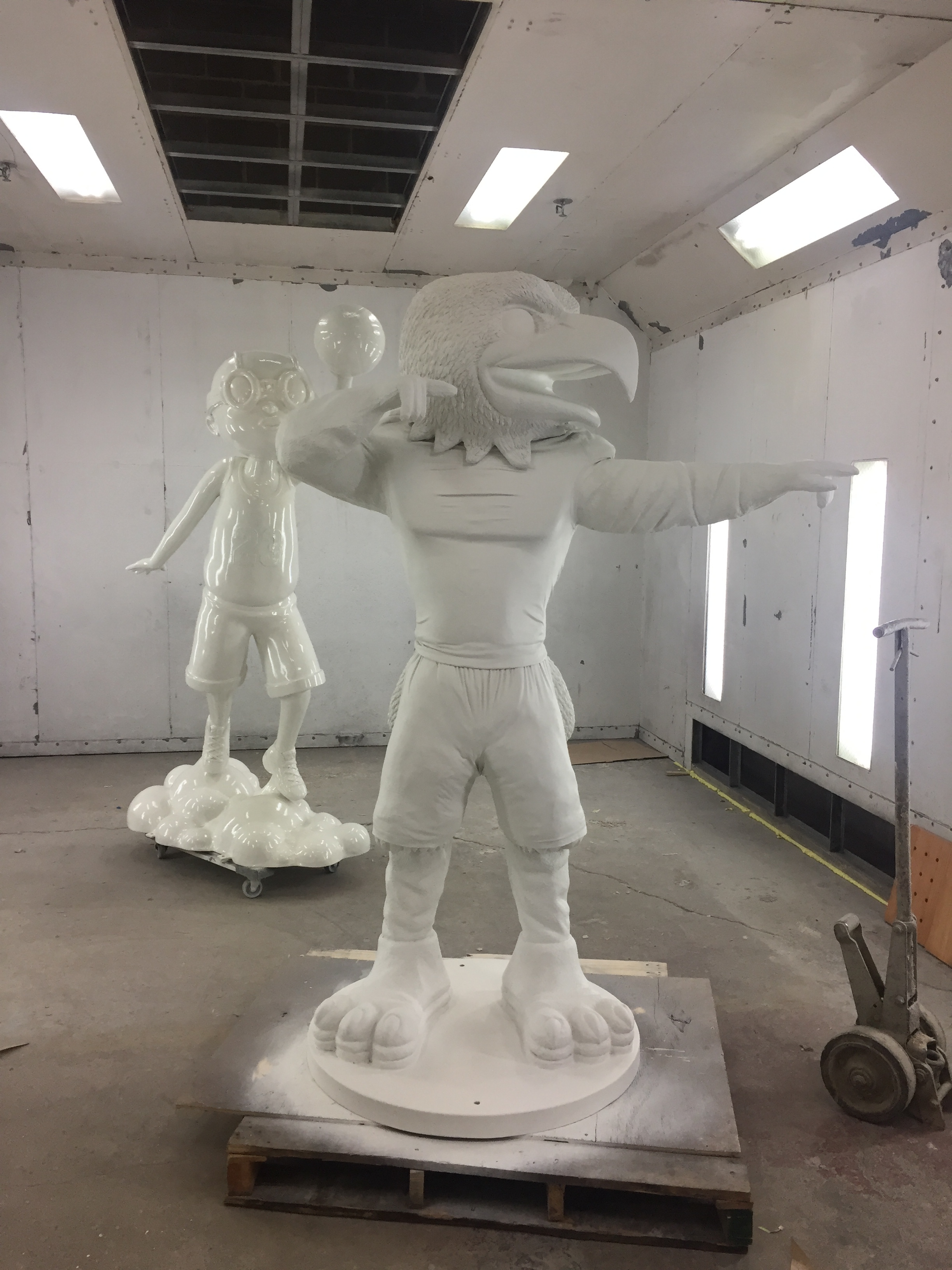 Fiberglass Mascots at Chicago FIberglass Works | Fiberglass Animals ...