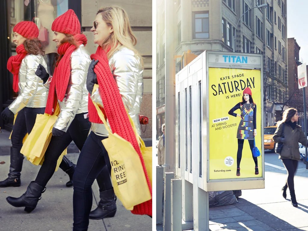 Kate Spade Saturday Ad