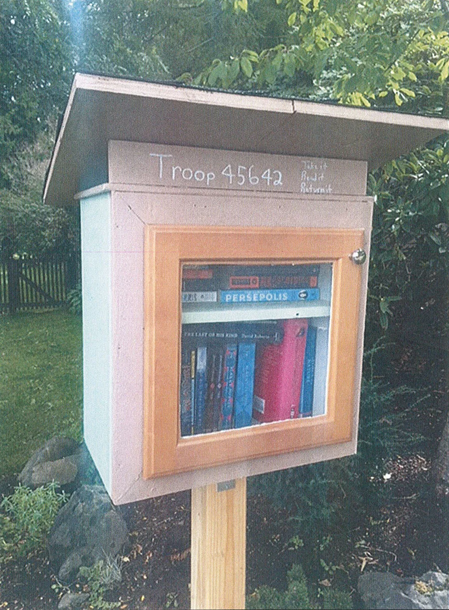 Girl Scout's Little Libraries — ReBuilding Center