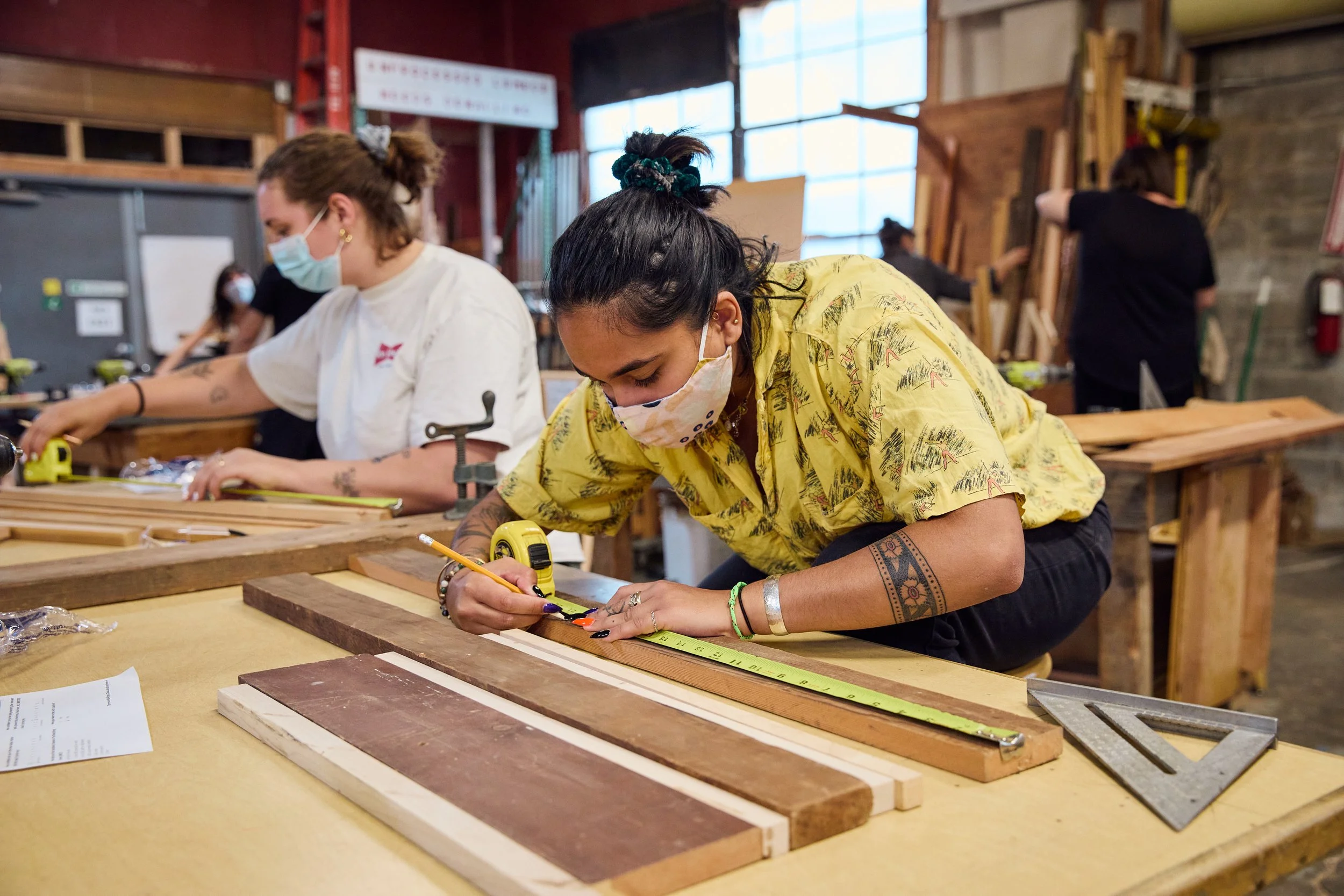 Sustainable Woodworking Class: Tiny Tables — ReBuilding Center