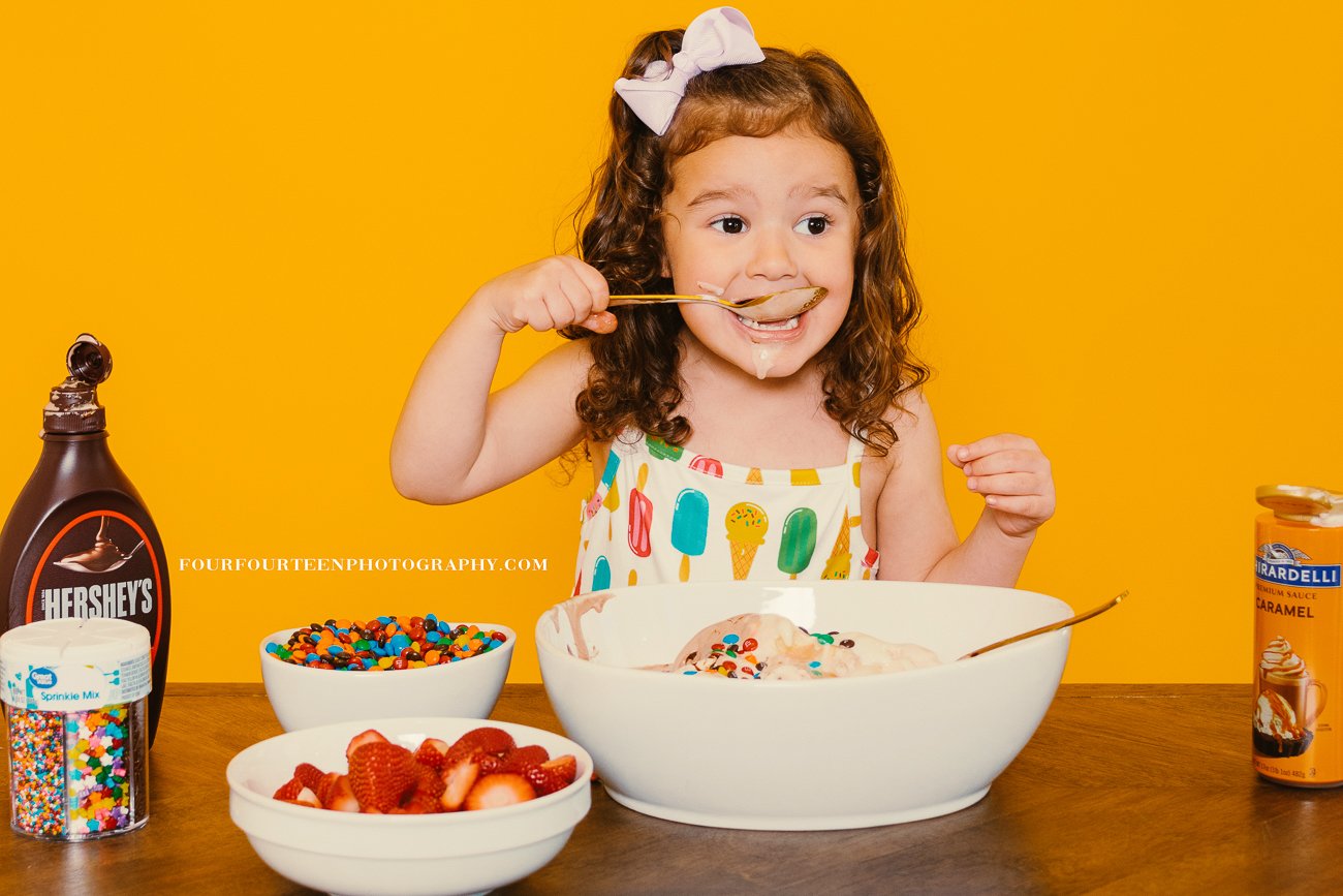 Ice Cream Fun Day { Fayetteville, Arkansas | Studio Portrait ...