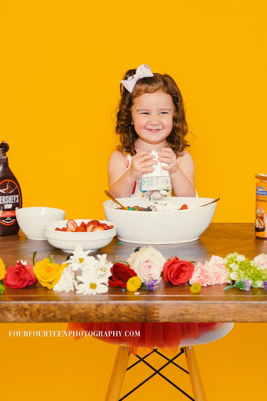 Ice Cream Fun Day { Fayetteville, Arkansas | Studio Portrait ...