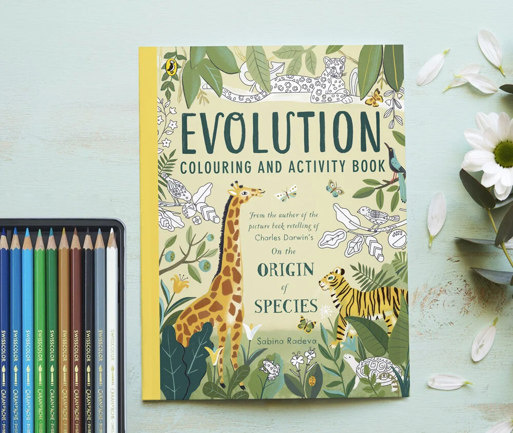 Evolution Colouring & Activity Book — Sabina Radeva