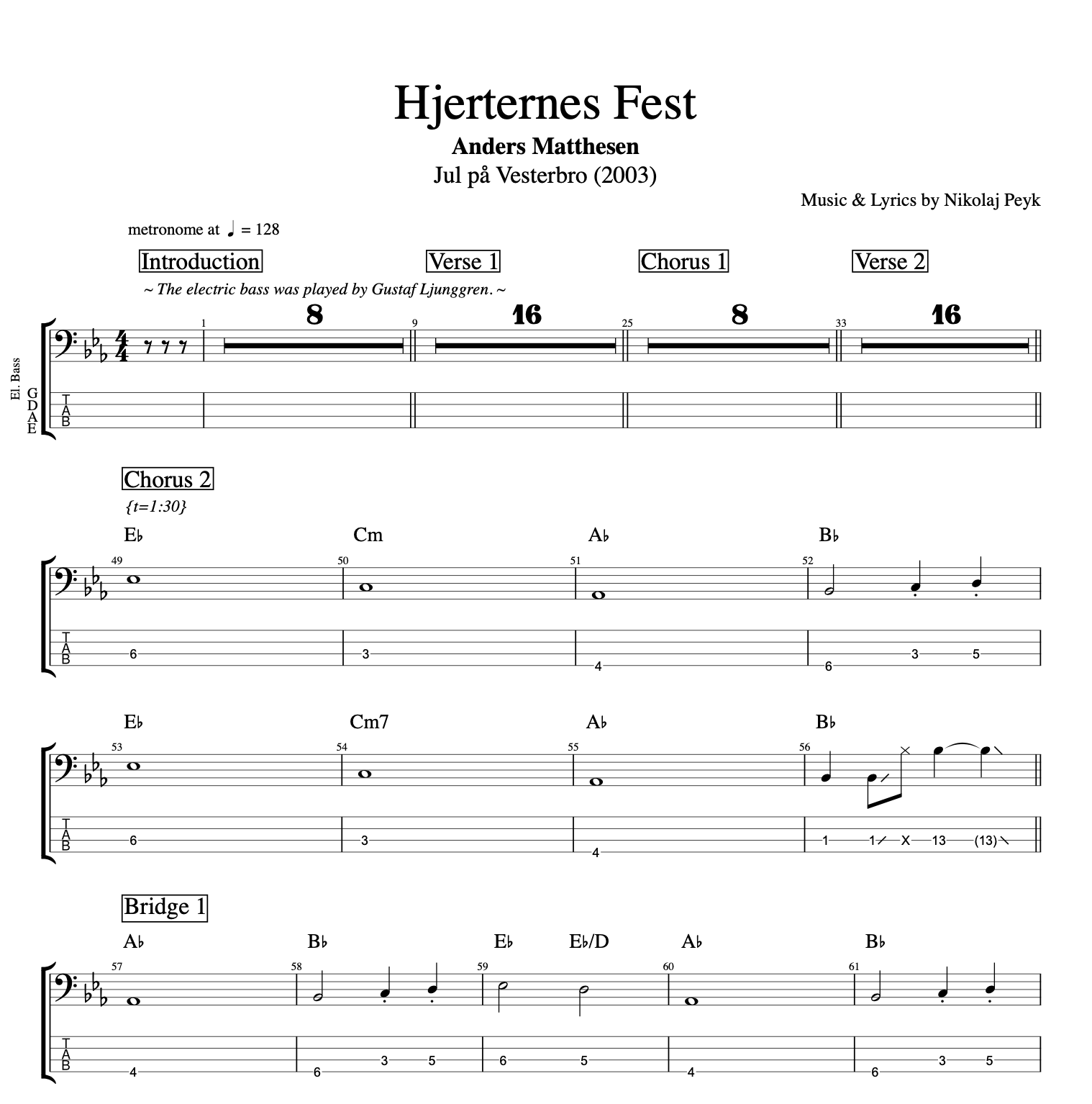 "Hjerternes Fest" (Jul på Vesterbro) · Anders Matthesen || Vocal ...