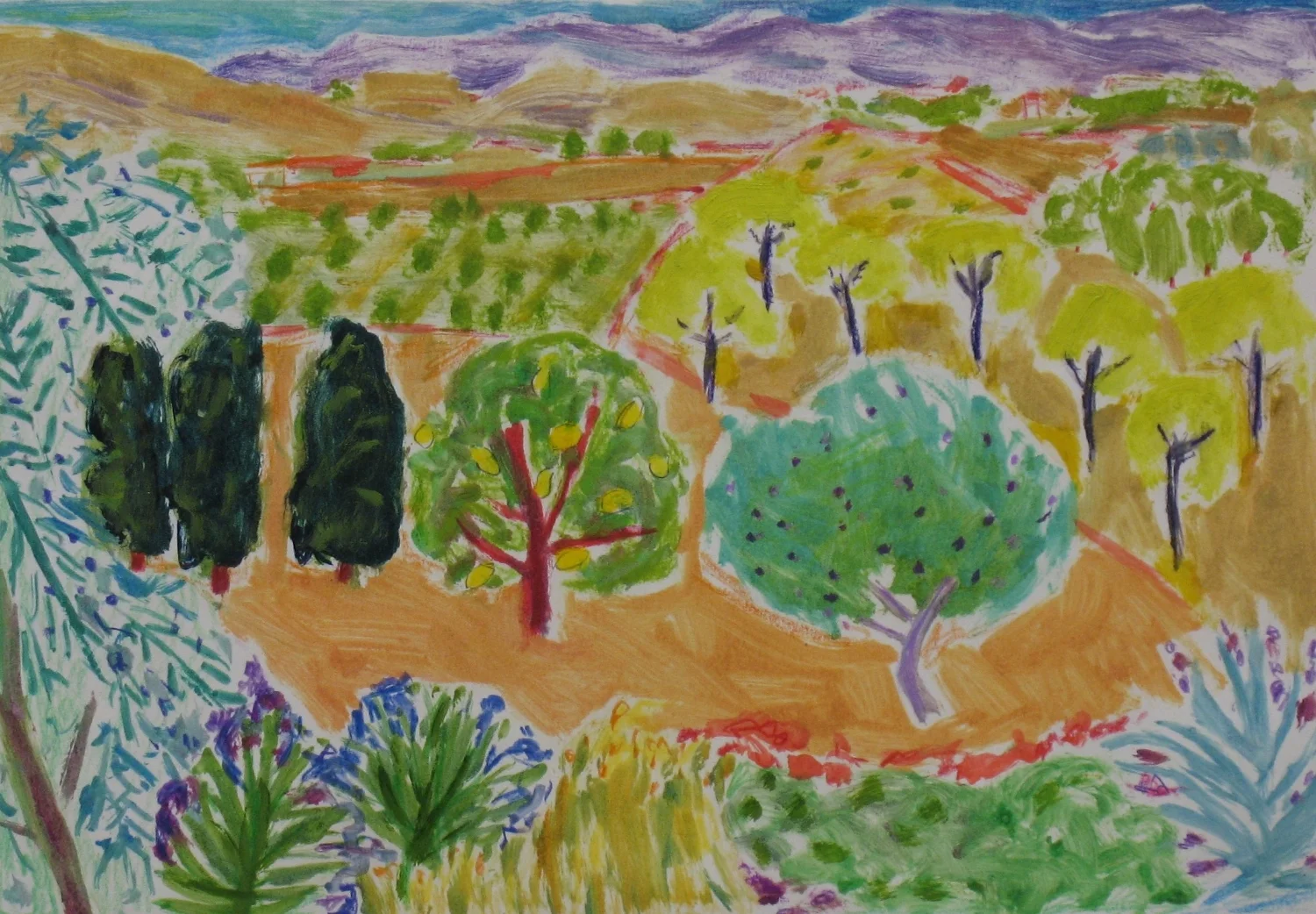 MONOTYPES — Lynn Malin