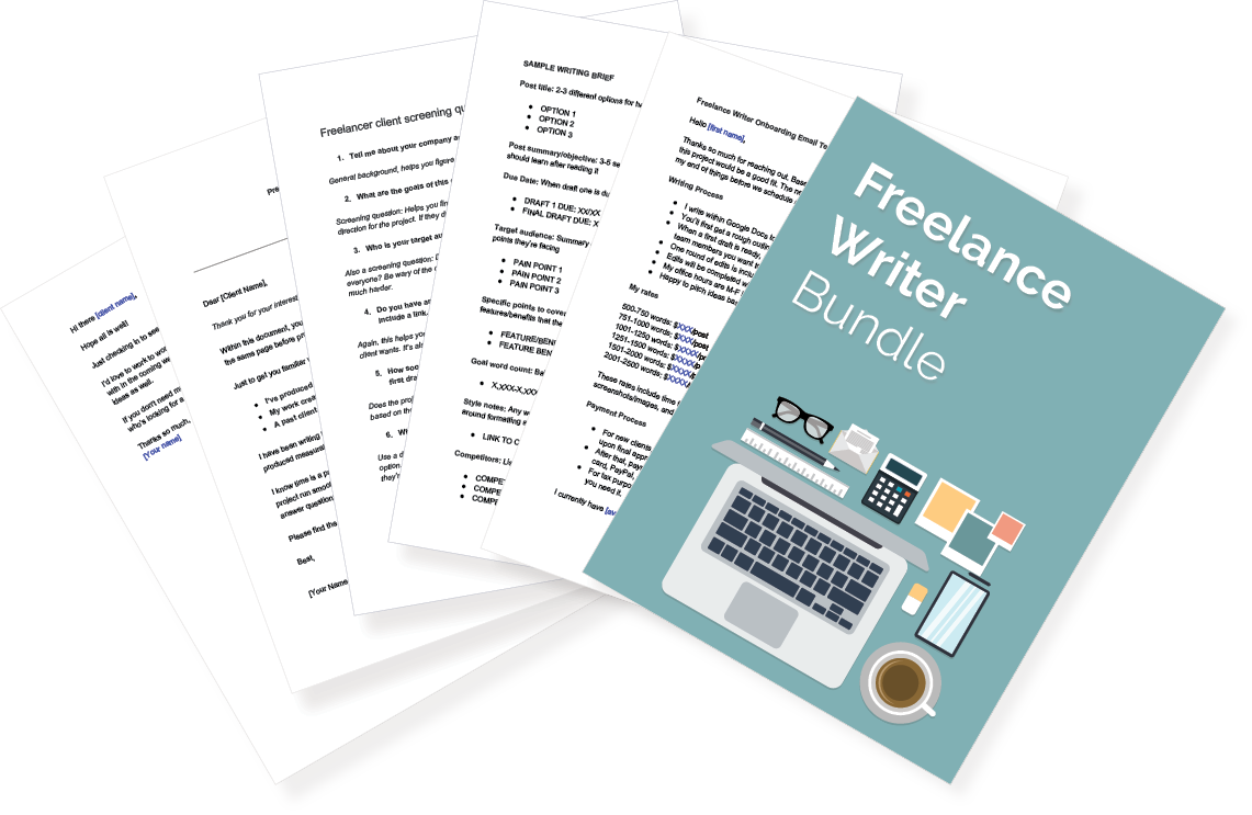 5 templates every freelance writer needs — Kaleigh Moore: Freelance ...