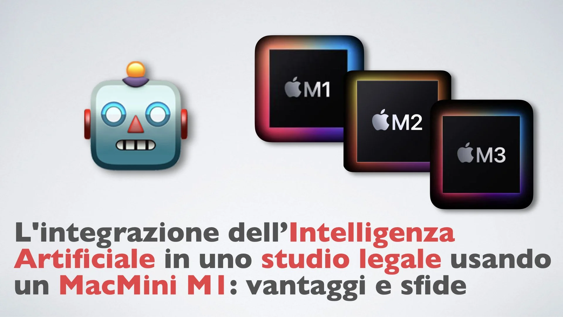 L'integrazione dell’Intelligenza Artificiale in uno studio legale usando un MacMini M1: vantaggi ...