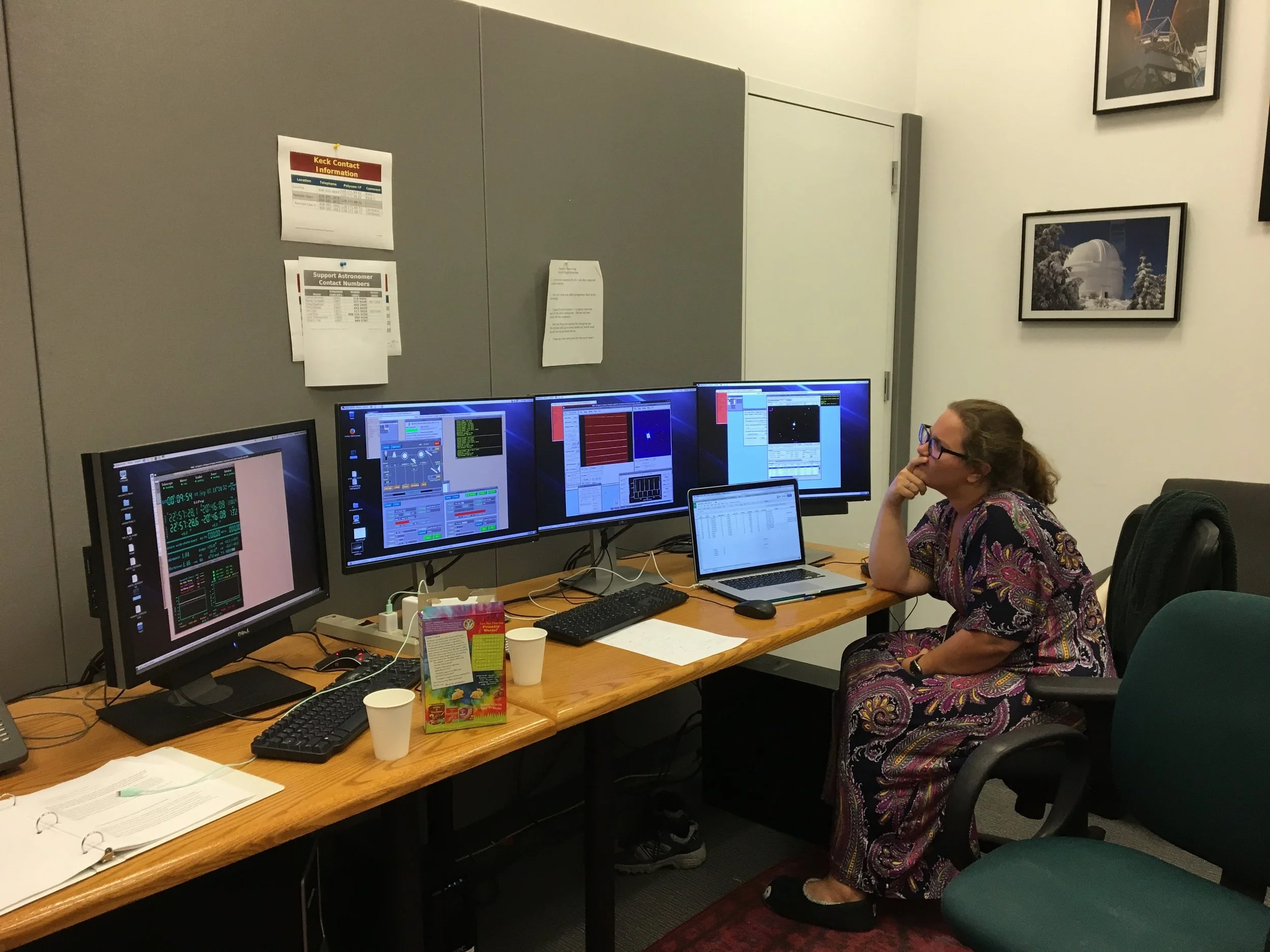 A Night in the Life of an Astronomer — the sky is not the limit