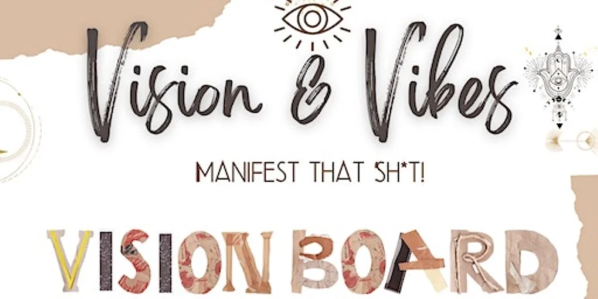 Vision Board Logo Vision Board Planner 2024 & 2025 Mega Bundle