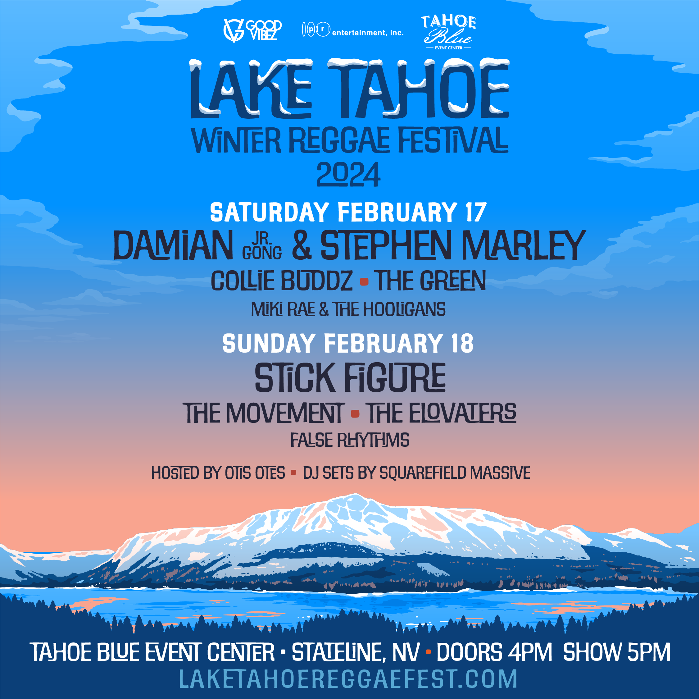Lake Tahoe Reggae Fest - February 17-18 2024 — Caribbean Dance Radio Lake Tahoe Reggae Fest - February 17-18 2024 — Caribbean Dance Radio