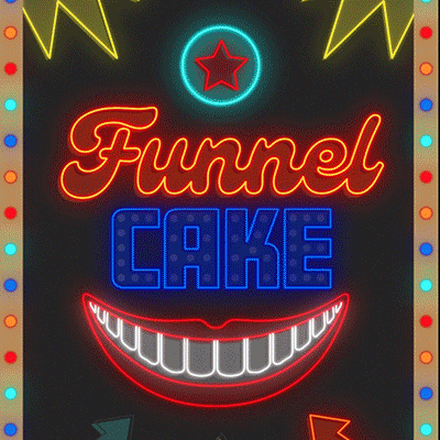 Funnel Cake Neon Sign