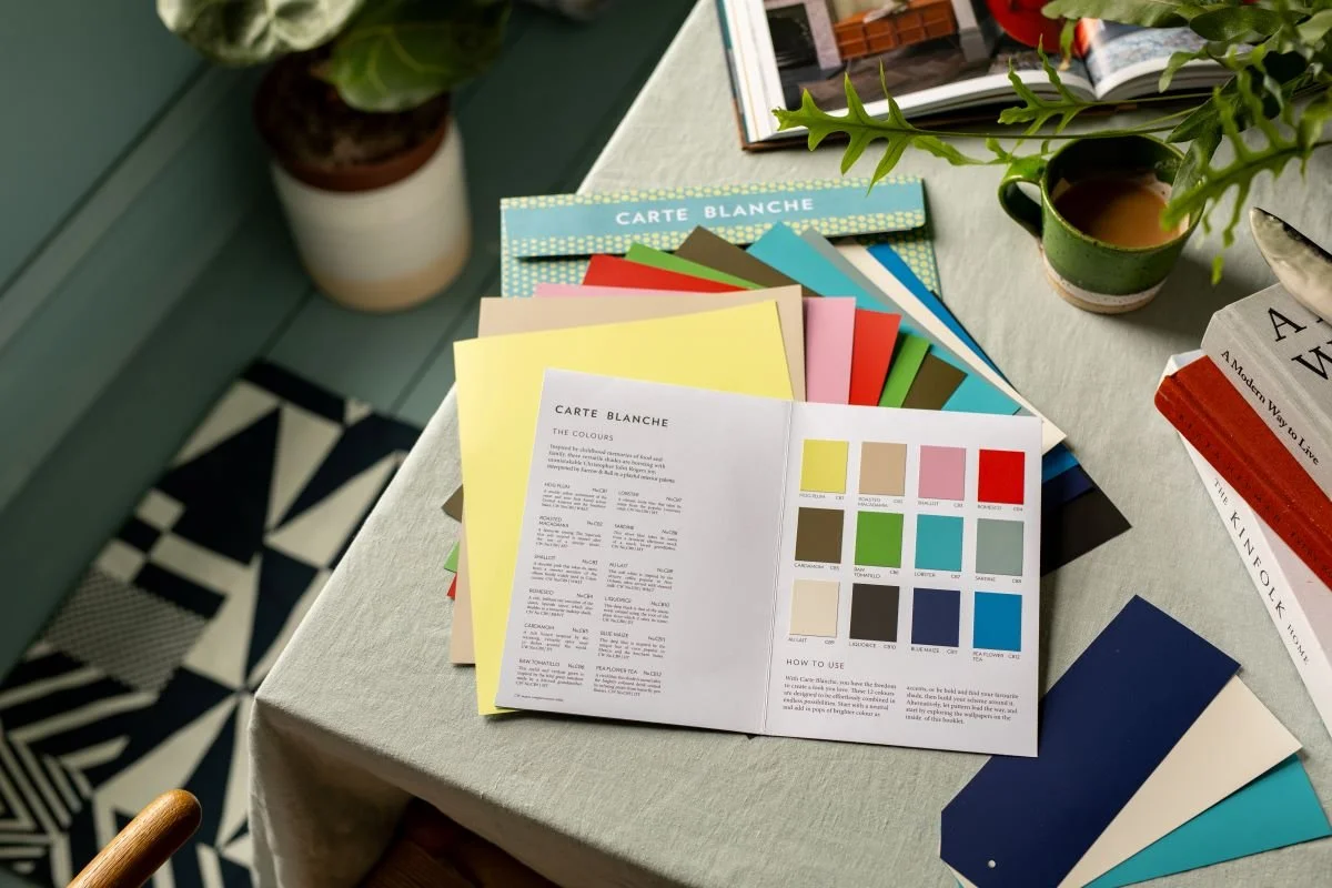 Discover 'Carte Blanche' Collection Paints + Wallpapers by Christopher ...