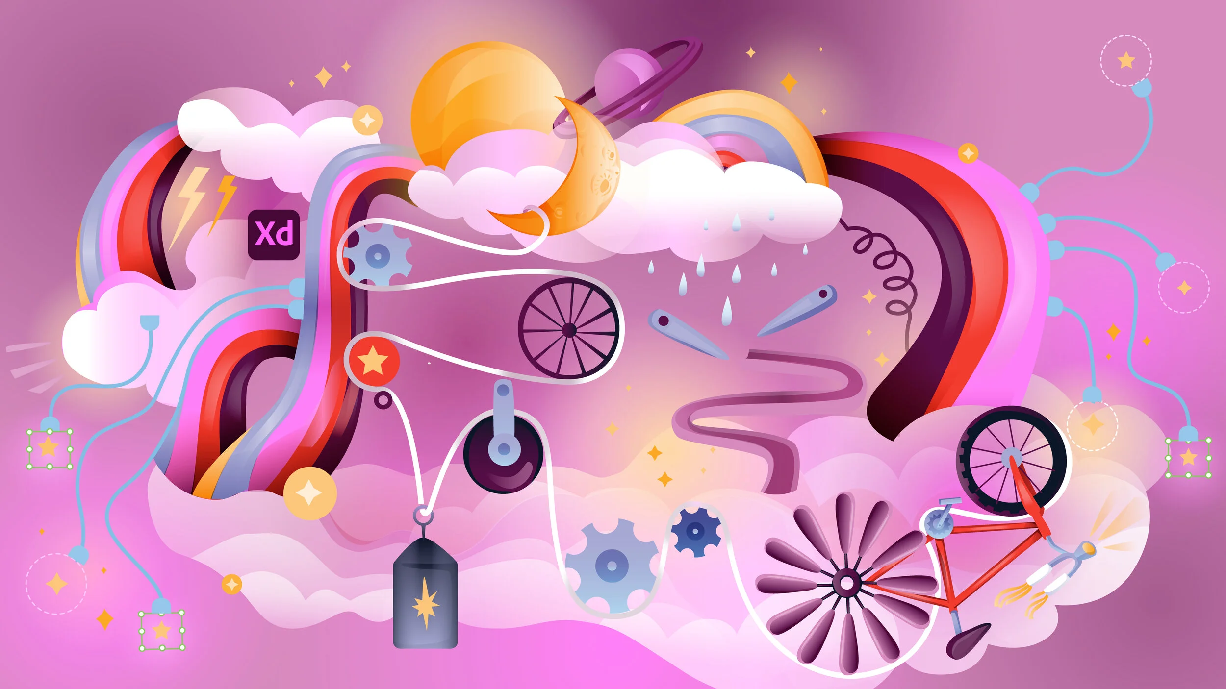 Adobe XD Illustrations — Lenz Illustration & Design