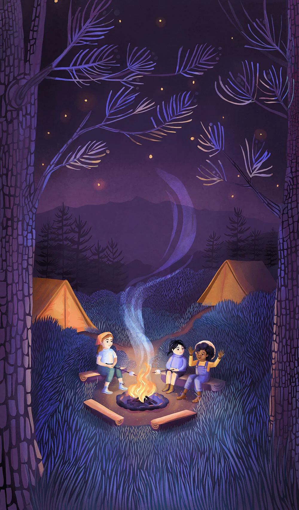Summer Camp Days — Lenz Illustration & Design