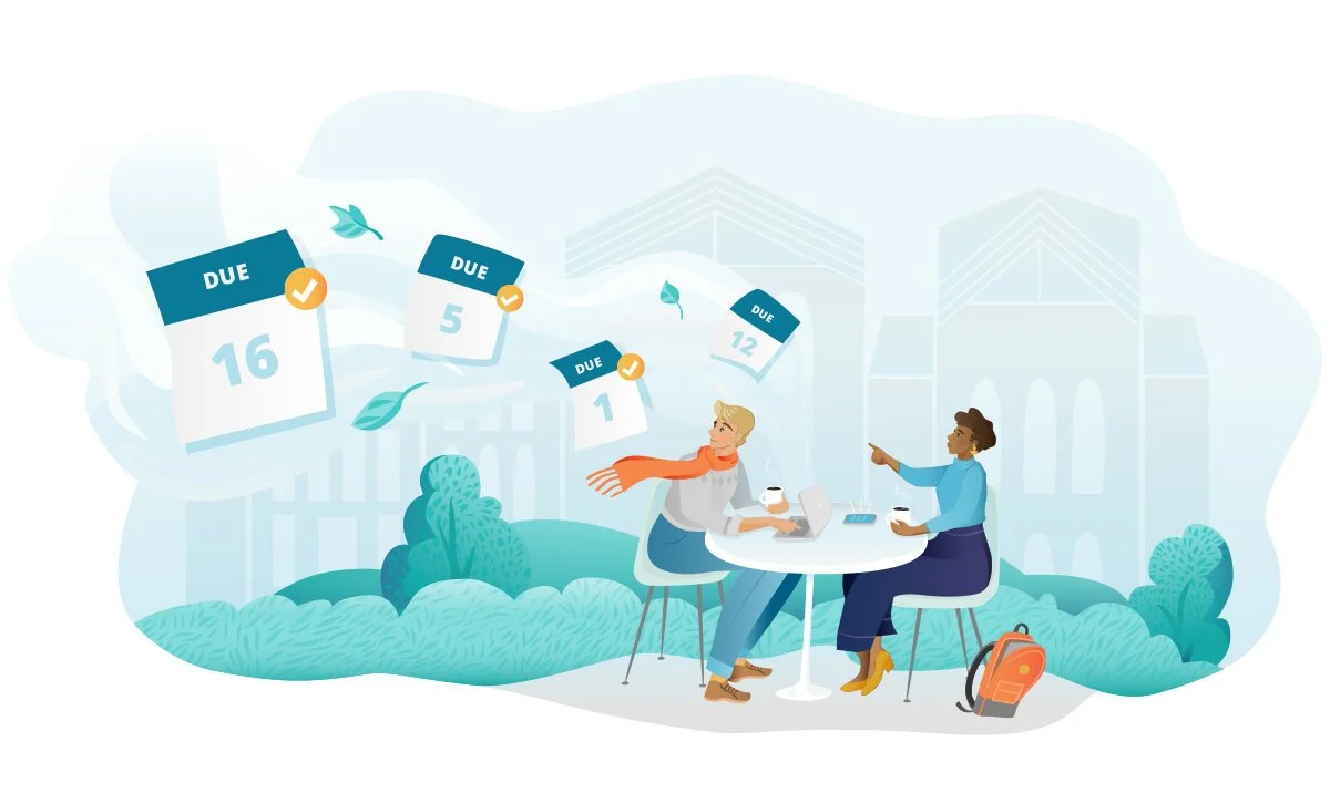 Pearson Student Side — Lenz Illustration & Design