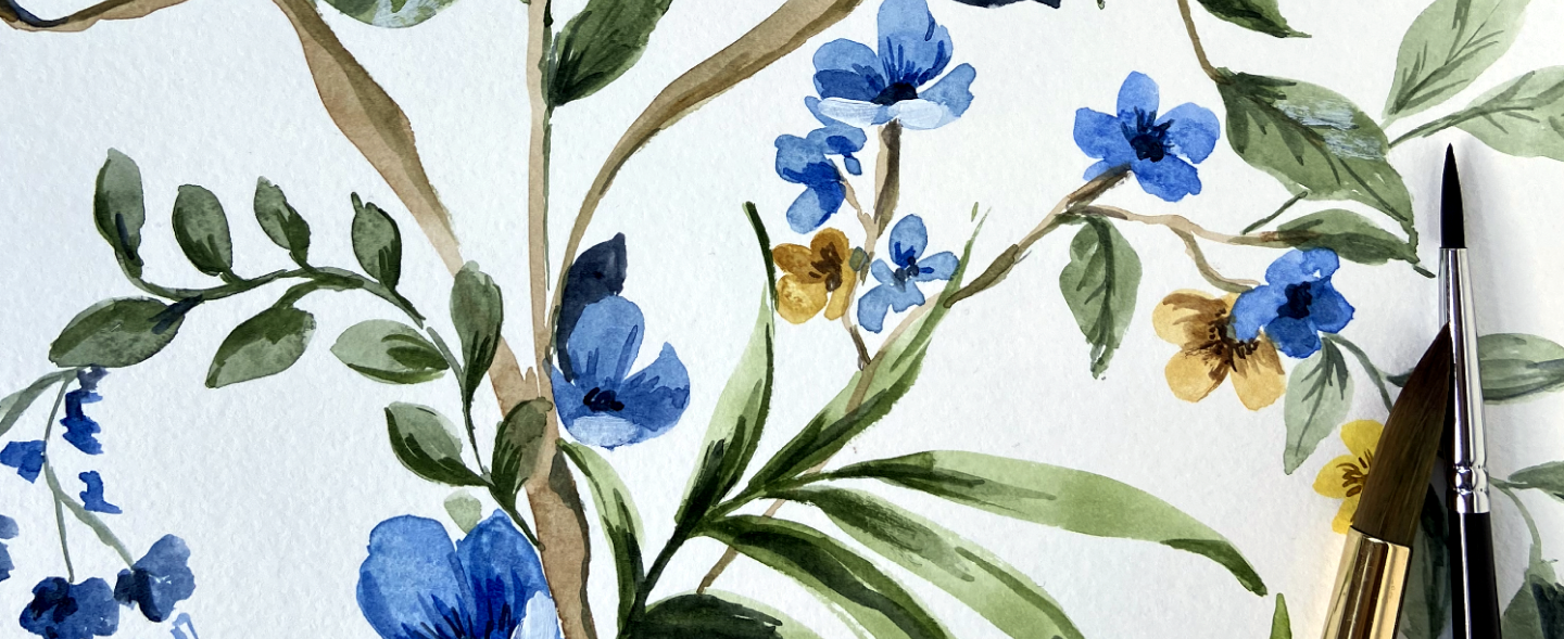 Custom-Designed Textile and Patterns | Kate Eldridge Studio