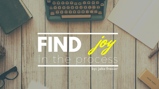 Find Joy in the Process — The Niche Movement