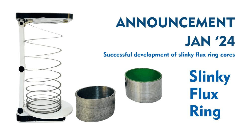 Slinky Flux Ring Cores — PPM