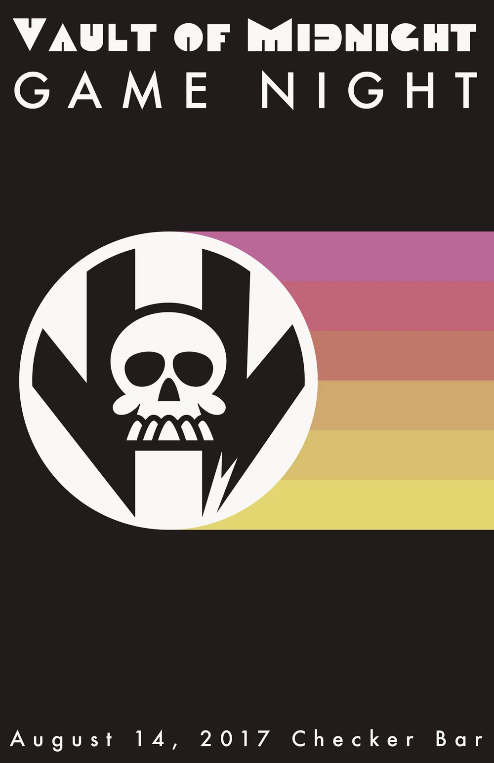 Checker Bar Game Night — Vault of Midnight