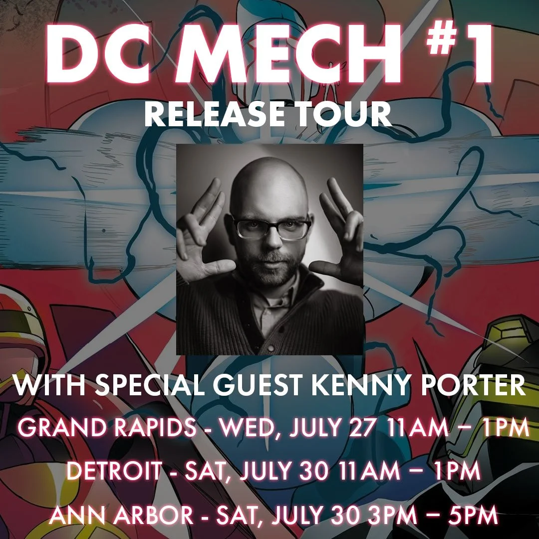 KENNY PORTER- DC MECH Signing Tour — Vault of Midnight