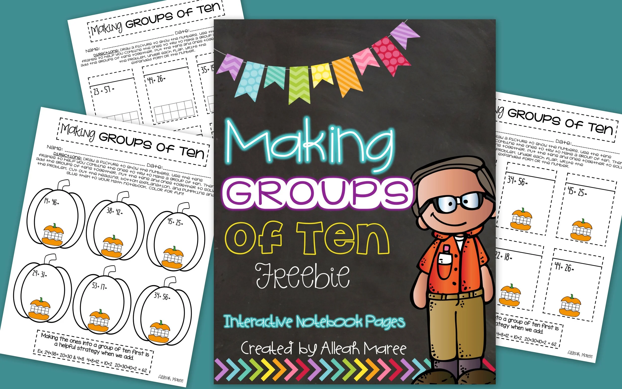 Interactive Math Notebook FREEBIES! — Alleah Maree