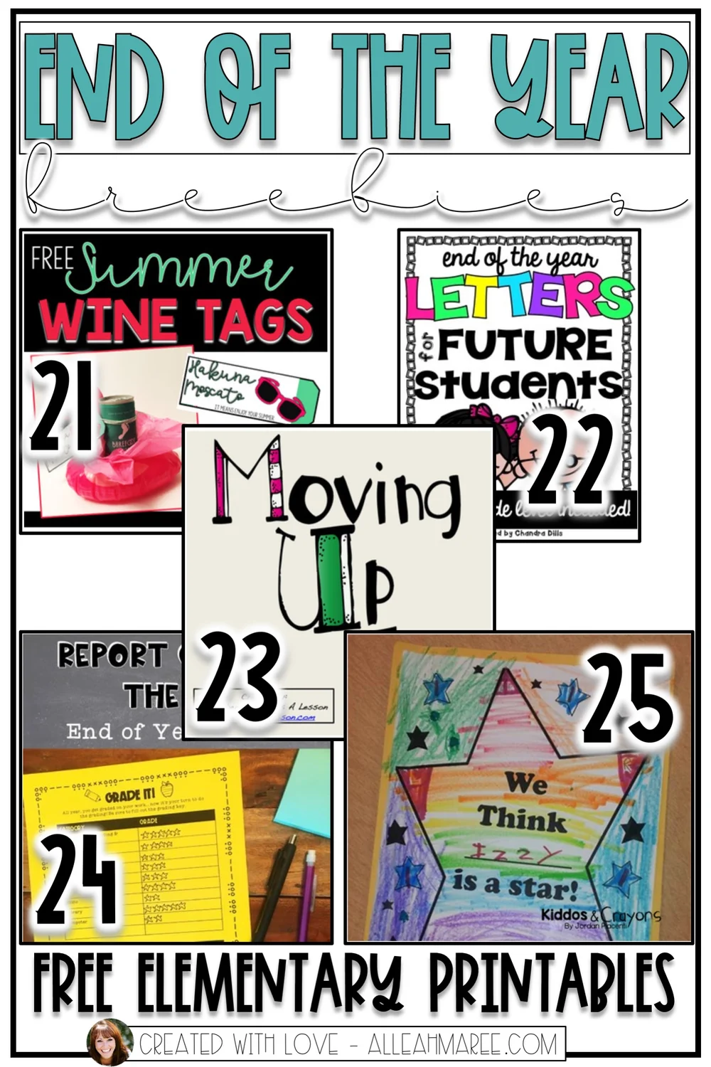 25 Free Activities for the End of the Year — Alleah Maree