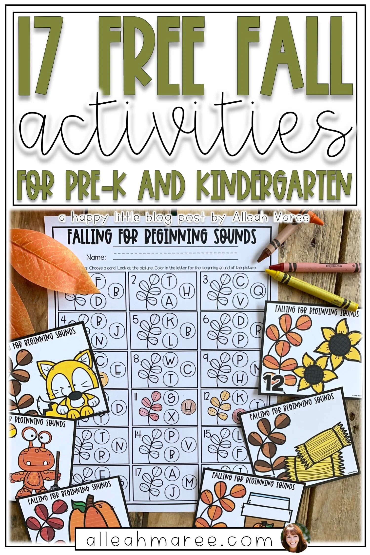 17 Free Fall Activities for Pre-K and Kindergarten — Alleah Maree