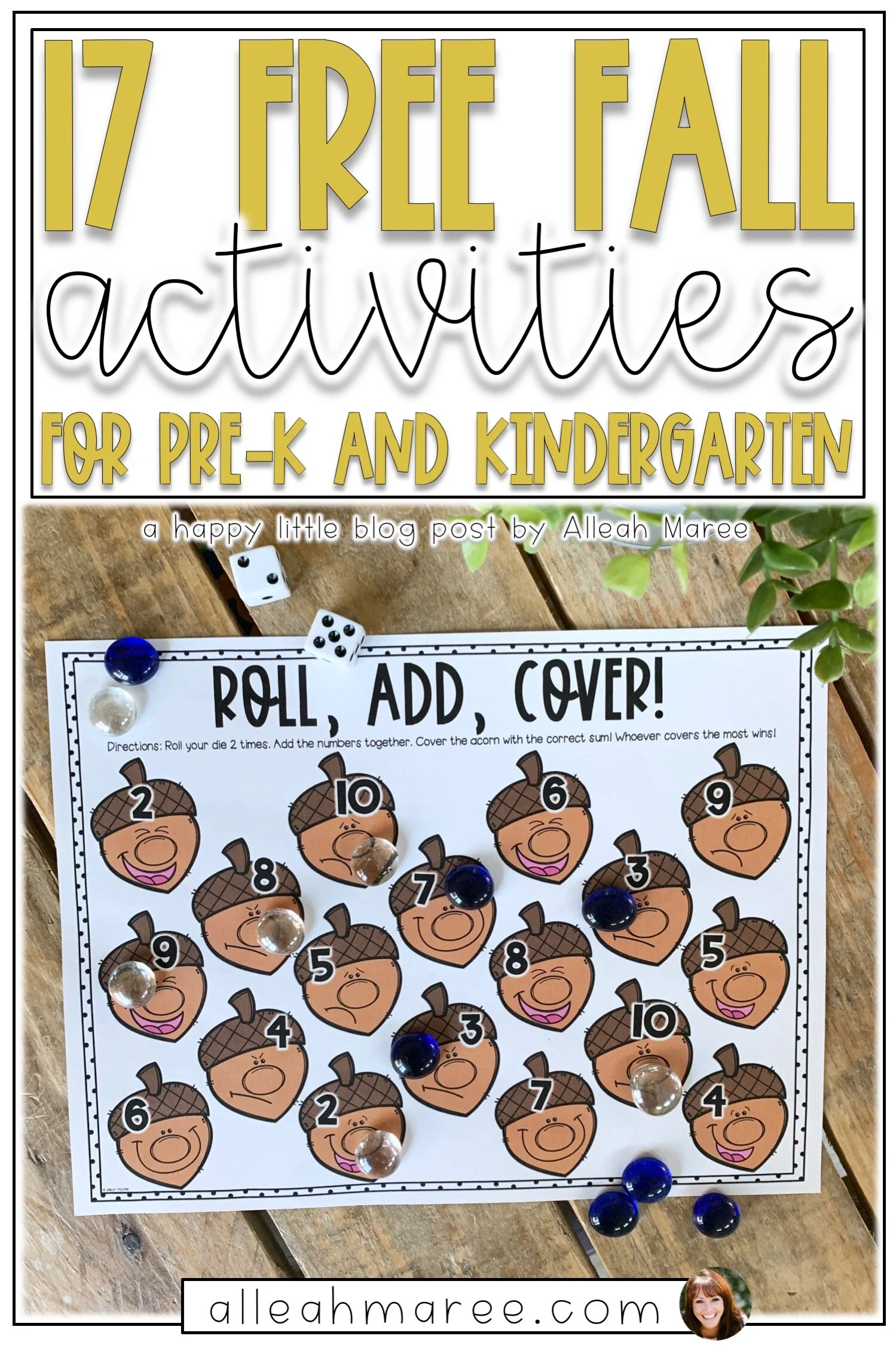 17 Free Fall Activities for Pre-K and Kindergarten — Alleah Maree