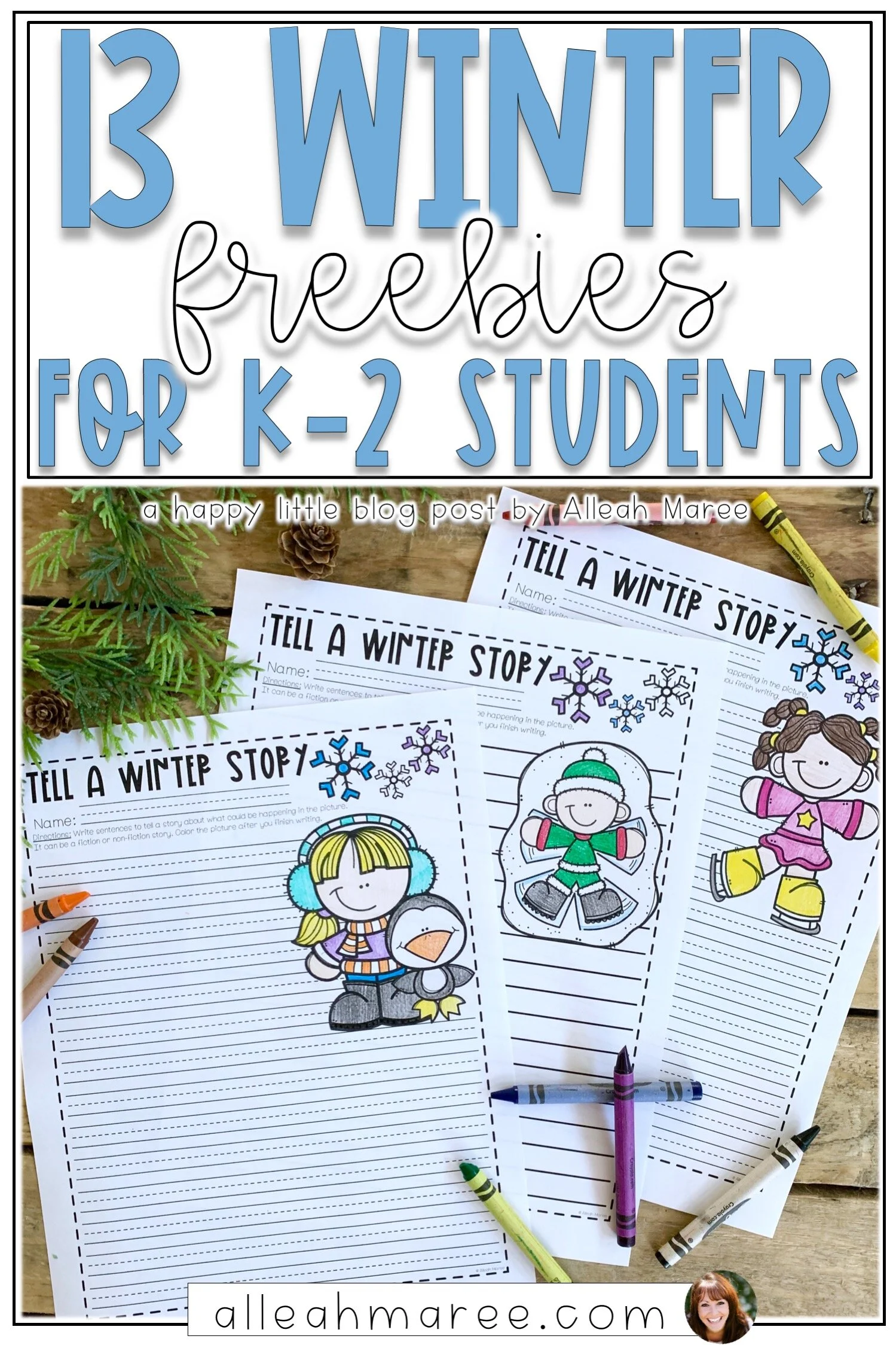 13 Winter Freebies for K-2 Students — Alleah Maree
