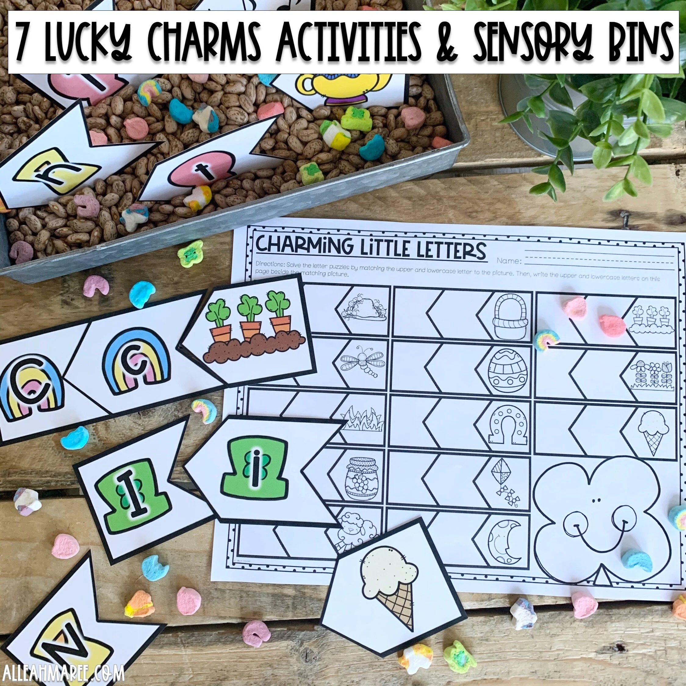 7 Lucky Charms Activities for Preschool (Sensory Bins, Math Centers ...