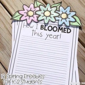 18 Spring Freebies for K-2 Students — Alleah Maree