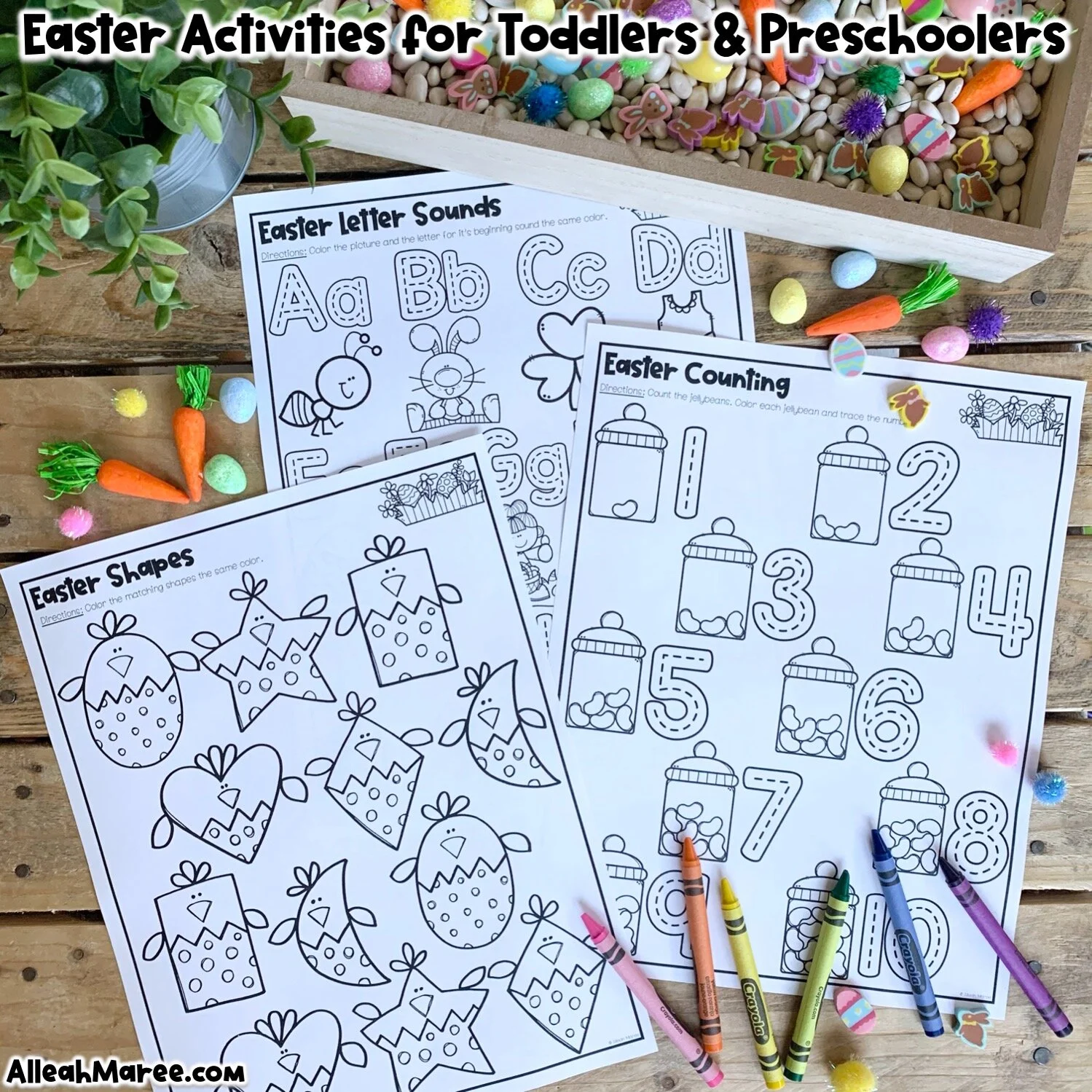Easter Activities for Toddlers and Preschoolers (Printables, Crafts ...