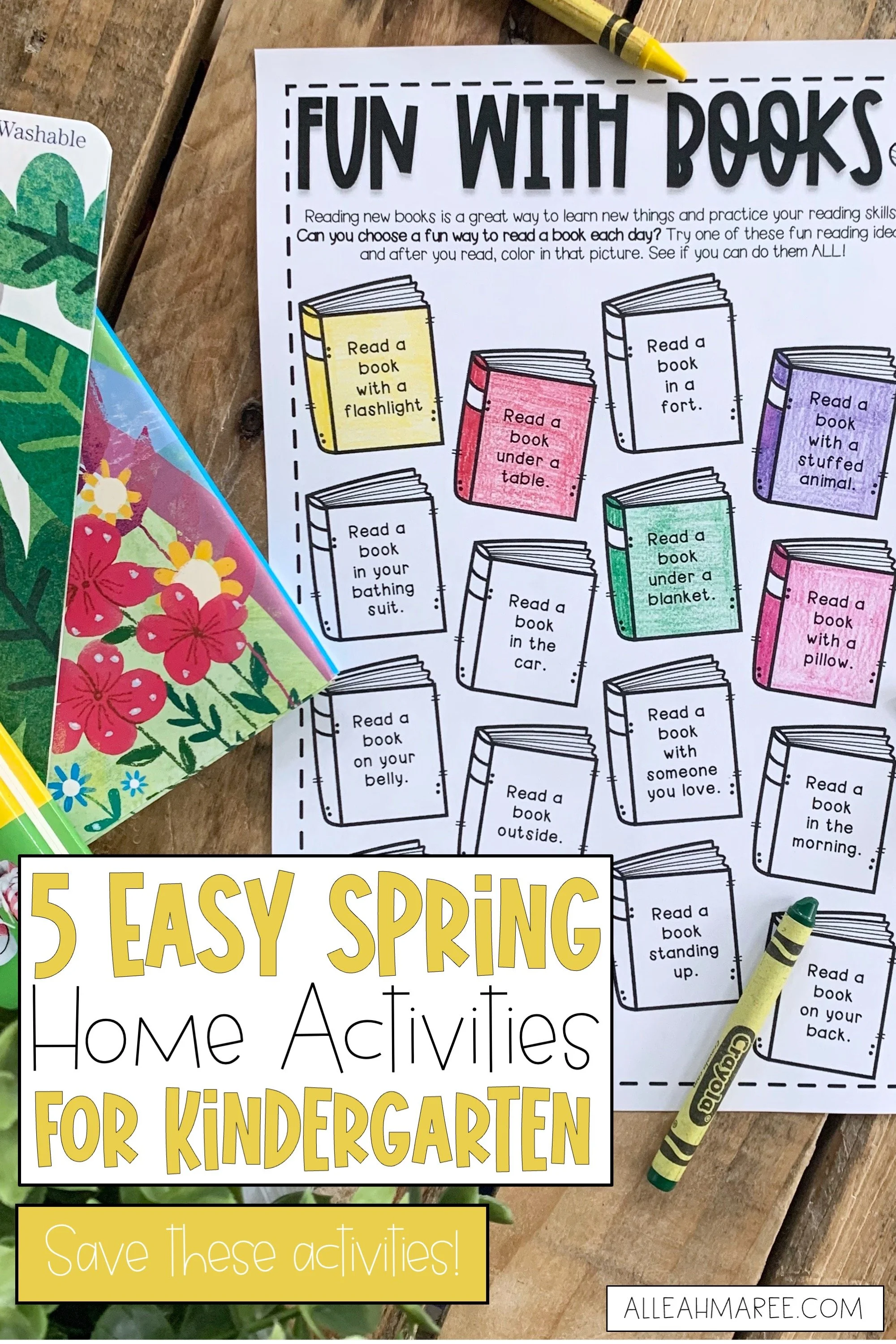 5 Easy Spring Activities for Preschool and Kindergarten (Learning at ...
