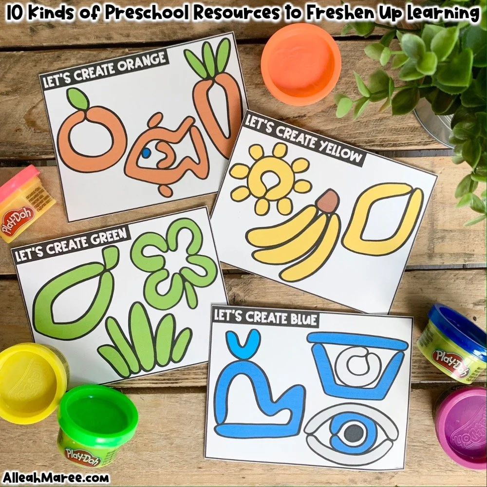 10 Kinds of Preschool Resources You Need to Freshen Up the Learning ...