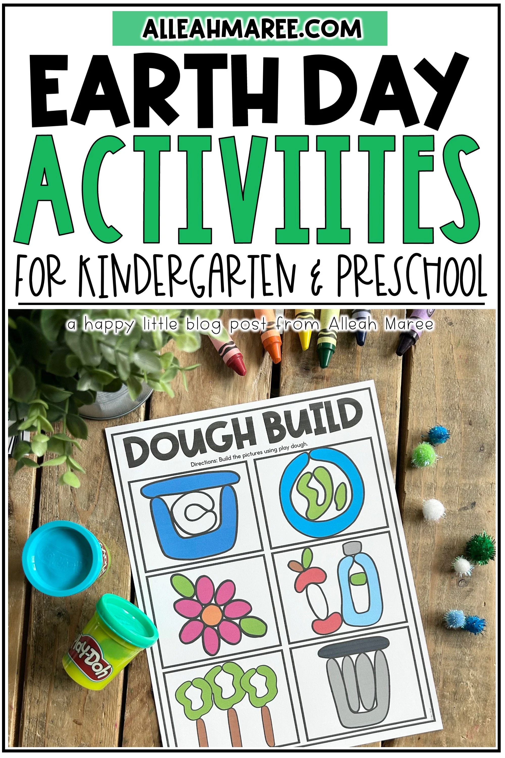 Earth Day Activities for Kindergarten and Preschool — Alleah Maree