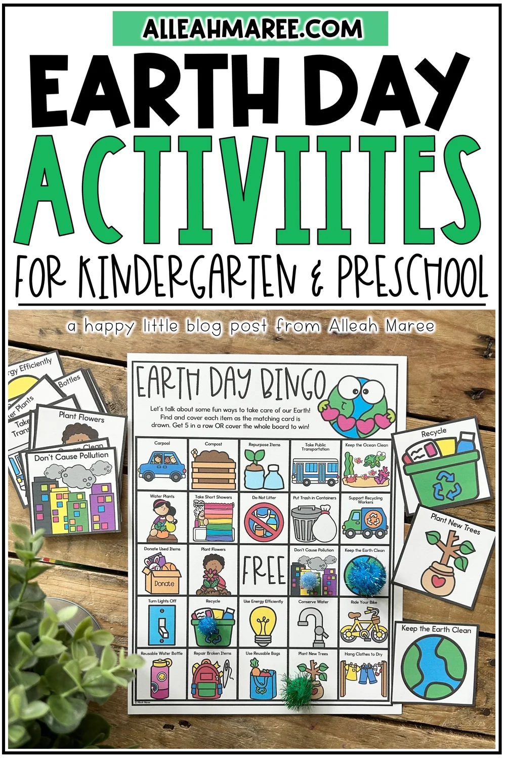Earth Day Activities for Kindergarten and Preschool — Alleah Maree