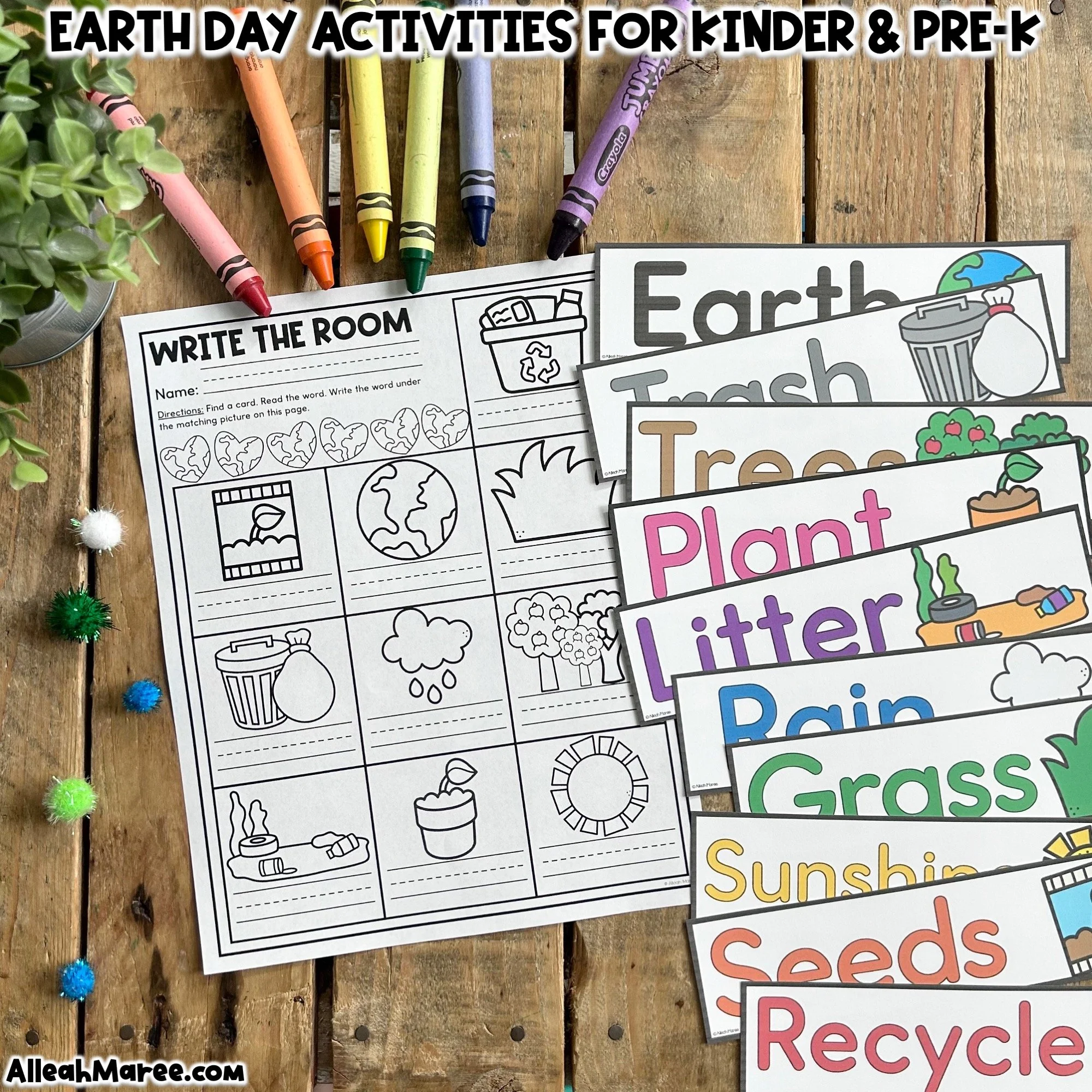 Earth Day Activities for Kindergarten and Preschool — Alleah Maree