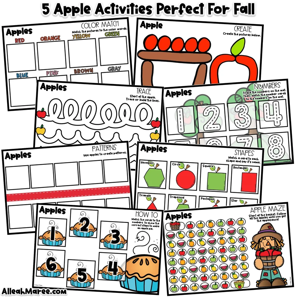 5 Apple Activities Perfect for Fall — Alleah Maree
