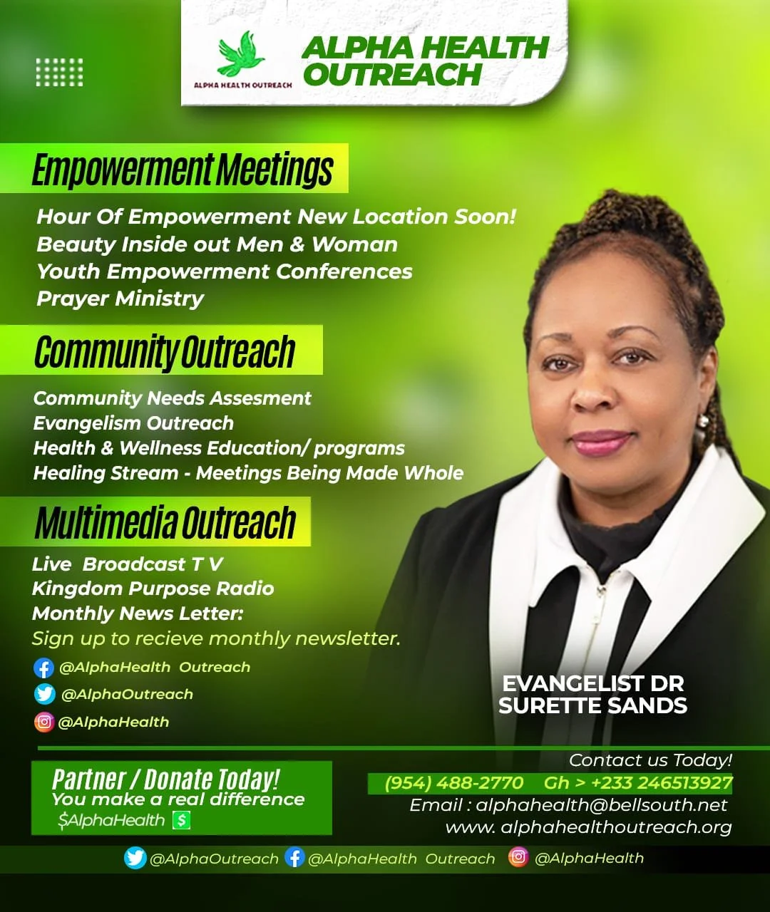 Partners — Alpha Health Outreach