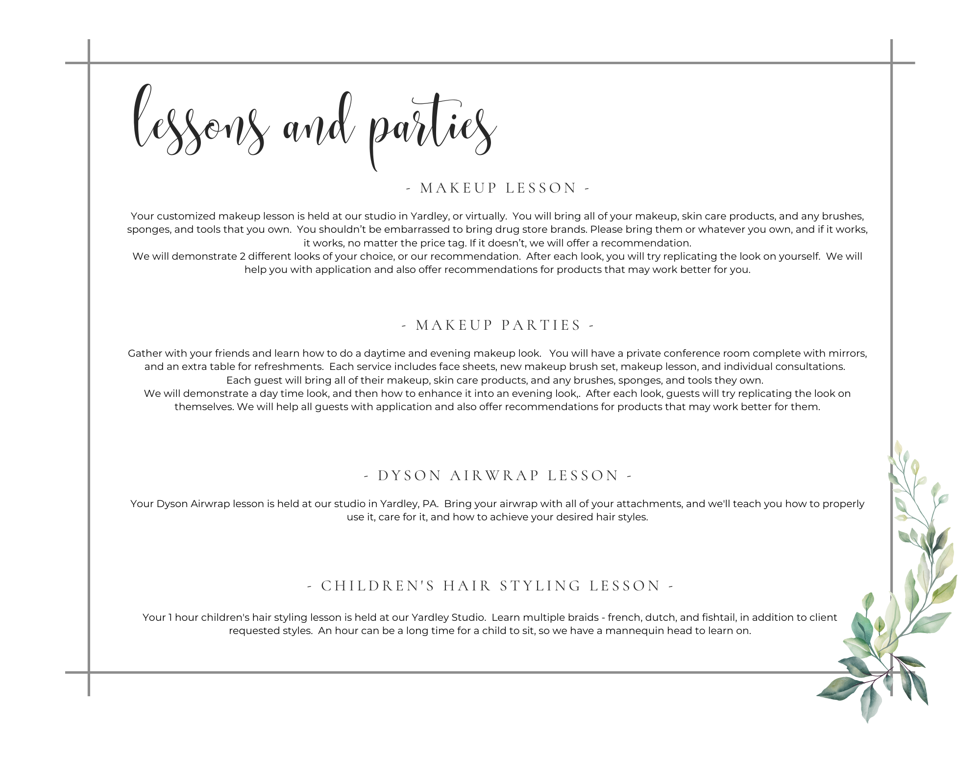 Makeup Lesson Template | Saubhaya Makeup